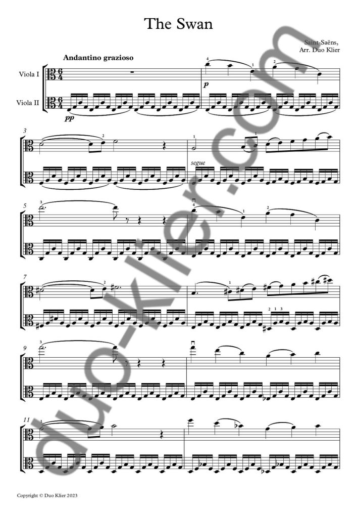 Cantabile Pieces Collection (Viola Duets) by Various composers | Duo Klier